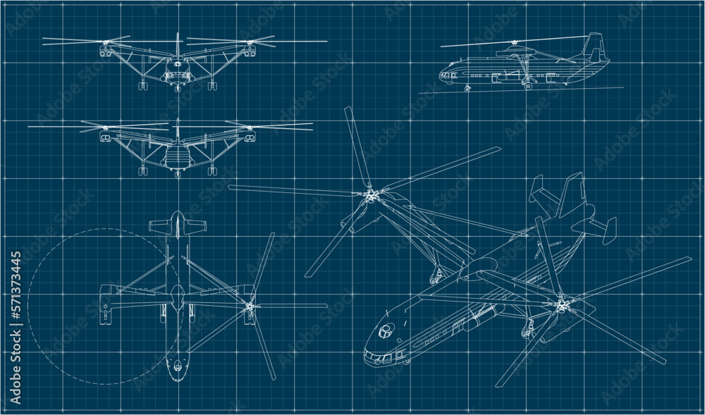 The heaviest and most lifting helicopter ever built in the world. Mil V ...