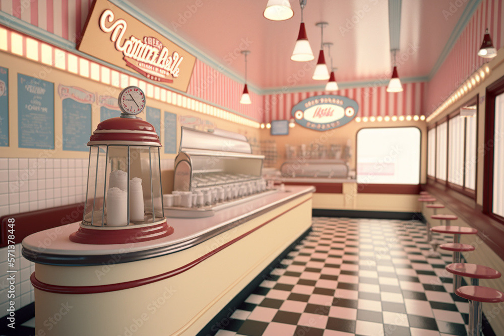 50s Ice Cream Parlor