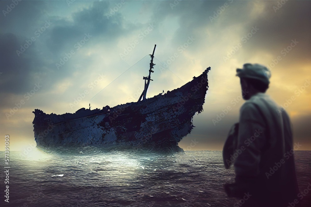 Isolated PNG cutout of a ship wreck on a transparent background ...
