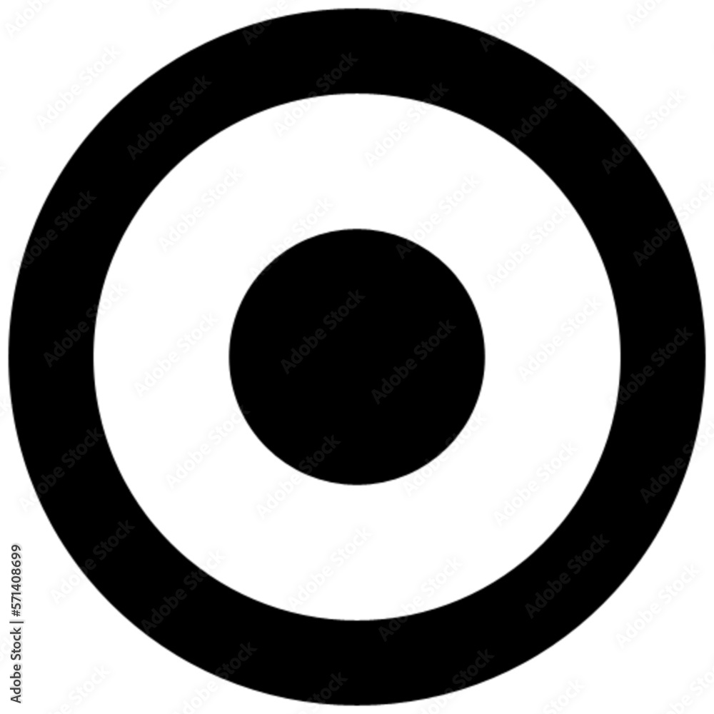 target point vector, icon, symbol, logo, clipart, isolated. vector ...