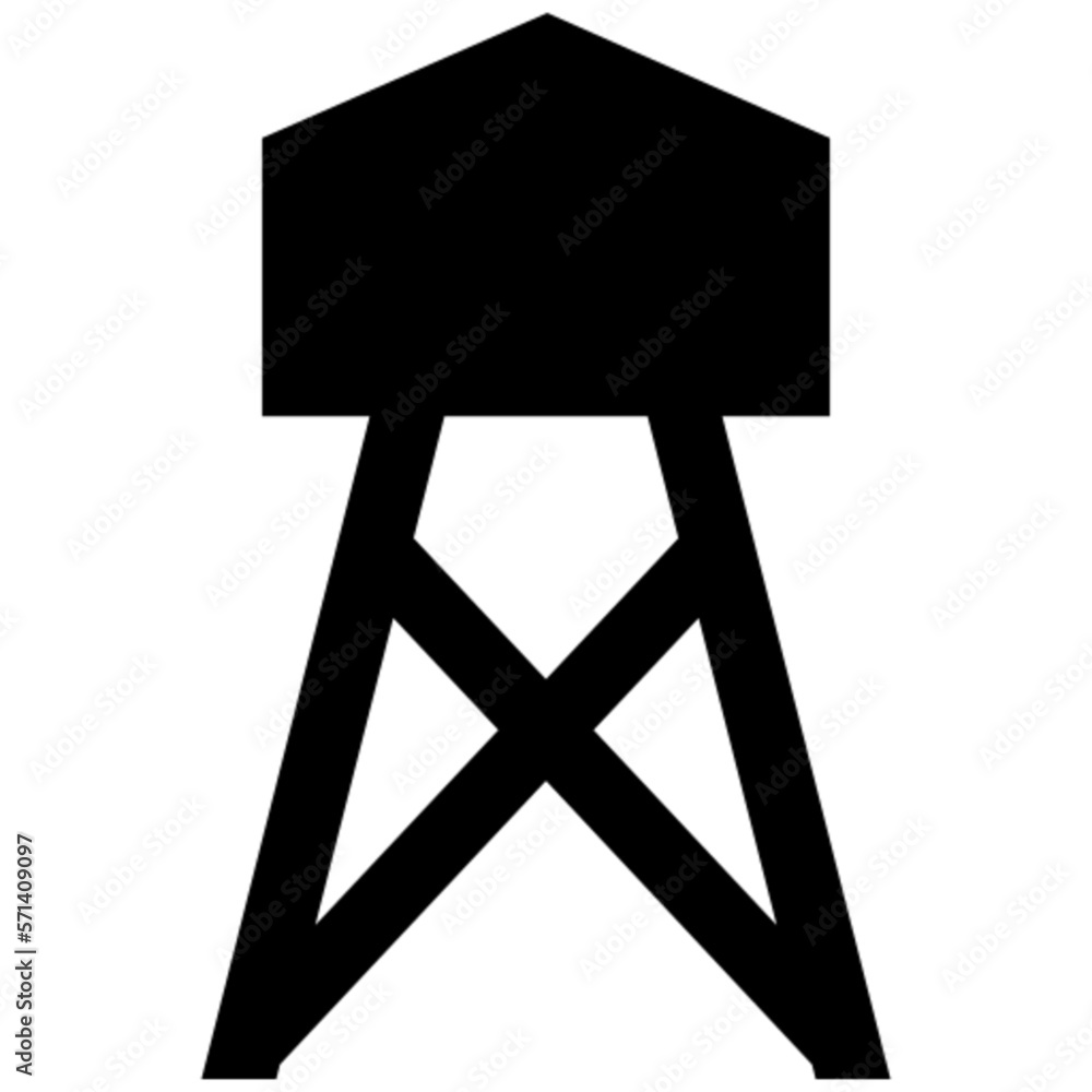 water tank vector, icon, symbol, logo, clipart, isolated. vector ...