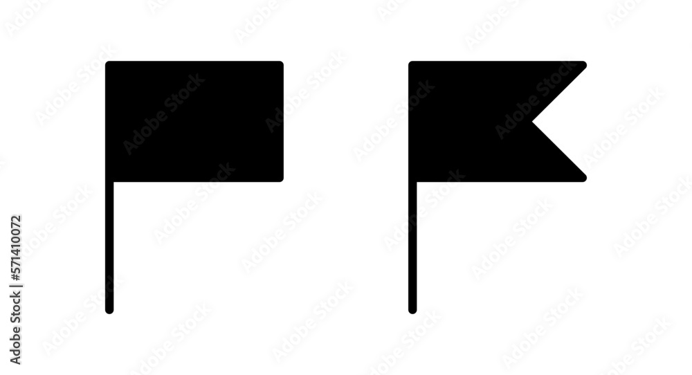 Flag icon vector illustration. Gps location pin map. Location marker ...