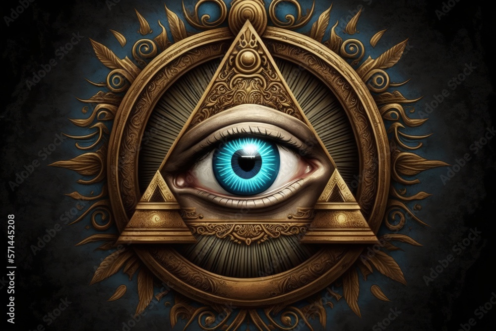 (The Eye of Providence, Eye of Omniscience, Luminous Delta, and Oculus ...