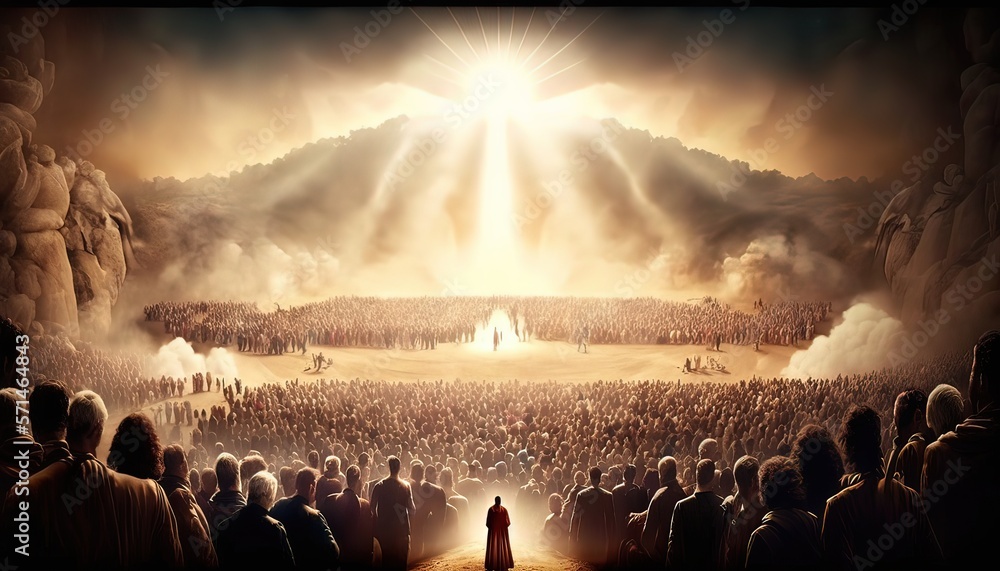 Fototapeta Revelation of Jesus Christ, new testament, religion of ...