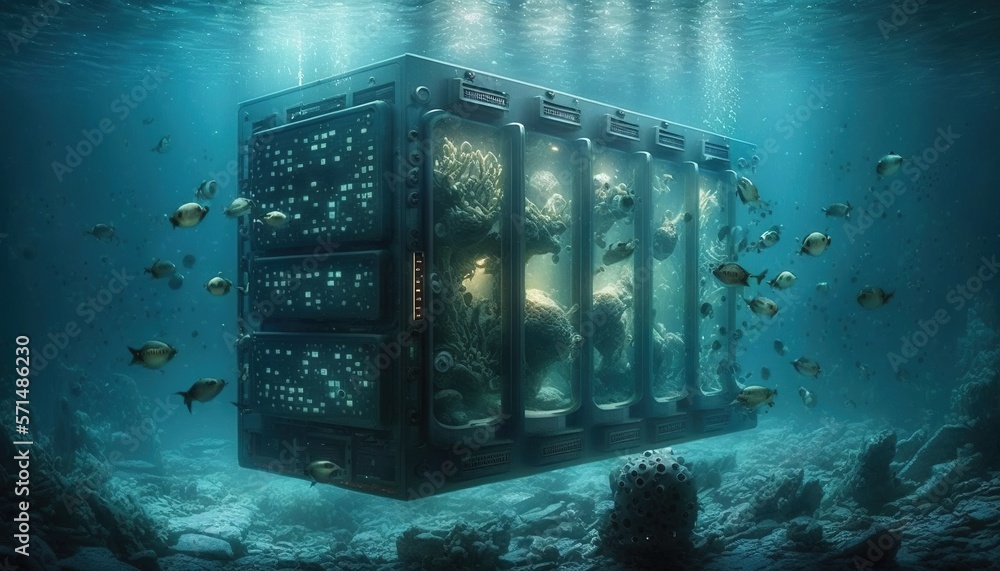 Underwater Data Center. Advanced technology in the deep sea ...