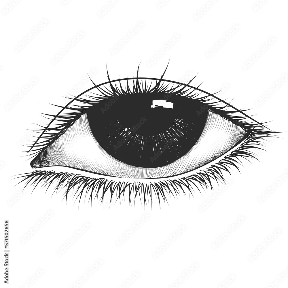 Eye Drawing Line Art at Matthew Boston blog