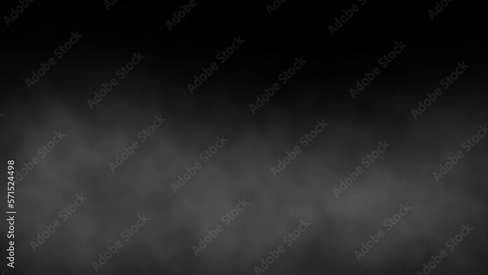 Realistic Fog Effects On Black Background, 3d Fog Effects, Abstract ...