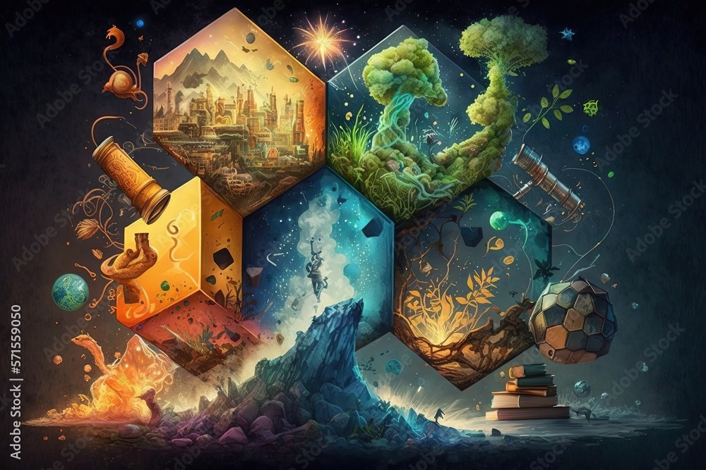 world where all the elements of the periodic table are personified as ...