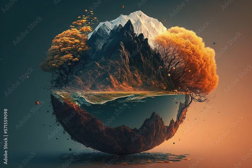 world where thoughts and emotions take physical form, creating a ...