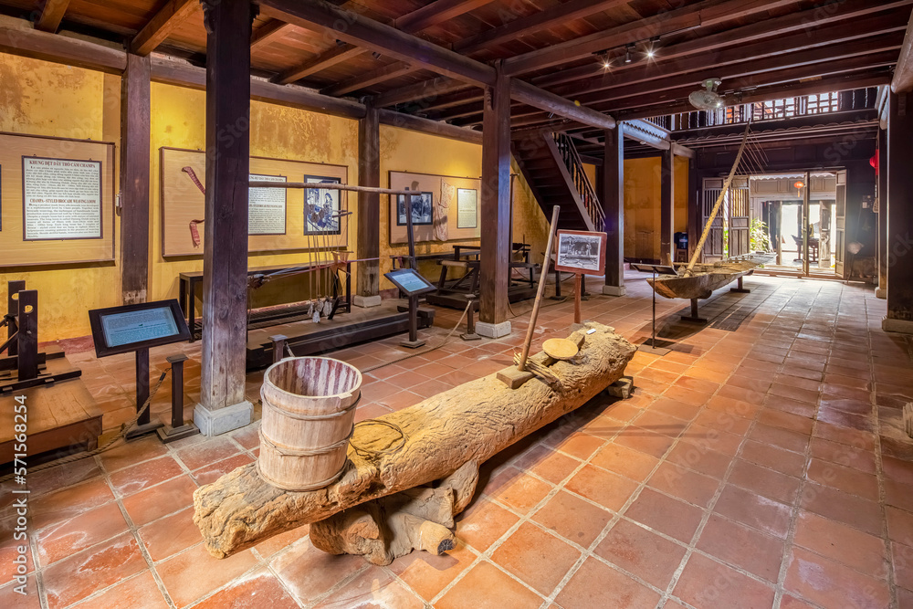 HOI AN MUSEUM OF FOLKLORE area in Hoian ancient town, unesco world ...