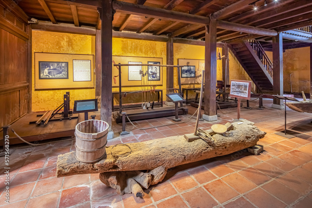 HOI AN MUSEUM OF FOLKLORE area in Hoian ancient town, unesco world ...