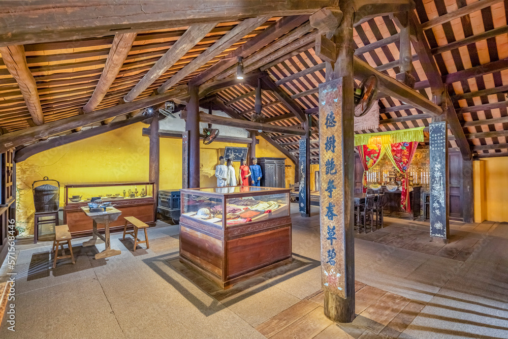 HOI AN MUSEUM OF FOLKLORE area in Hoian ancient town, unesco world ...