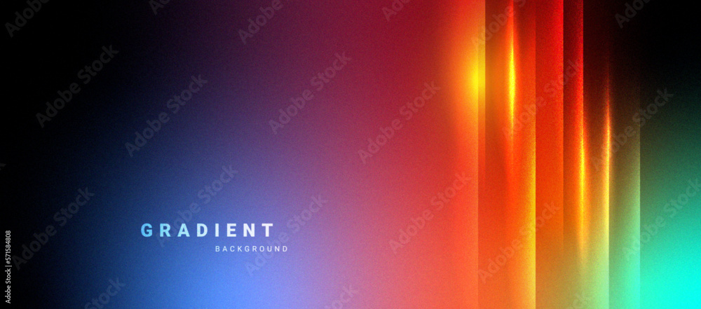 Blur gradient background with grainy texture, glowing light effect ...