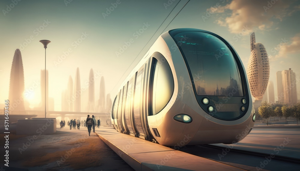 Future City Tram: Autonomous Urban Public Transportation. AV Technology ...