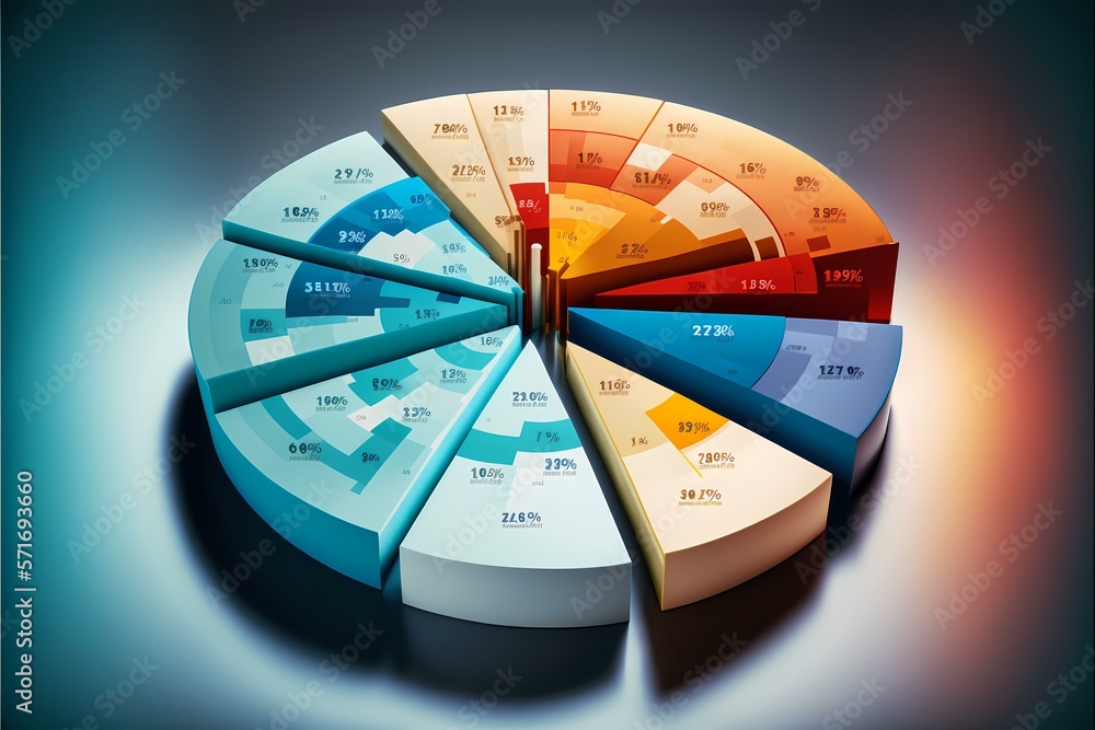 Chart, radar chart - Generative AI Stock Illustration | Adobe Stock