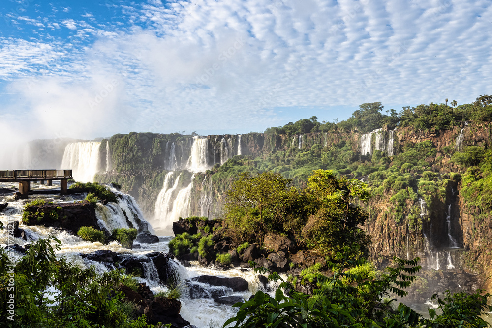 Devil's Throat at Iguazu Falls, one of the world's great natural ...