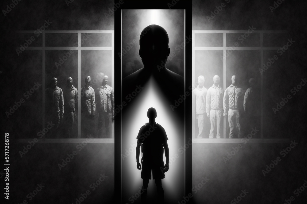 Discrimination. Fight Racism black lives matter for protest, rally, or ...