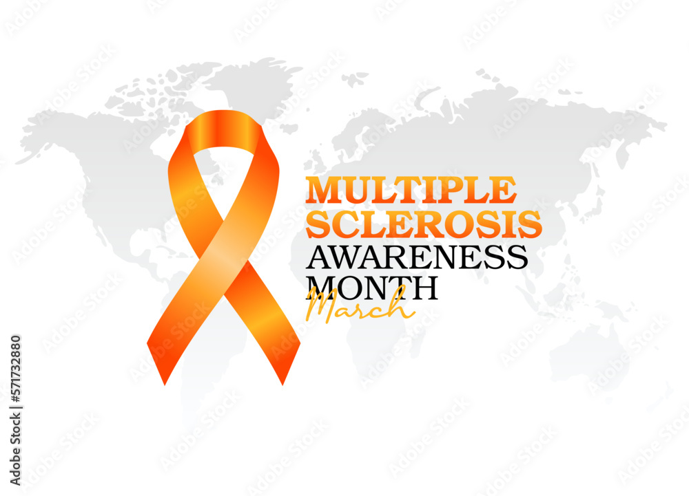 vector graphic of multiple sclerosis awareness month good for multiple ...