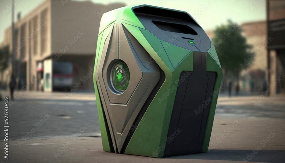 Futuristic Trash Bin - Concept Design For Smart Trash Bin And New Way ... Futuristic Trash Bin - Concept Design For Smart Trash Bin And New Way ...