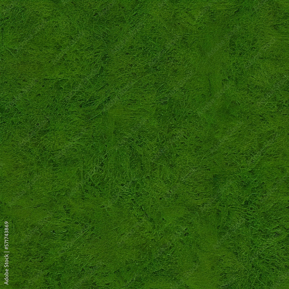 Dark Green Grass Texture Seamless Tileable Made With Generative Ai Stock Illustration Adobe Stock