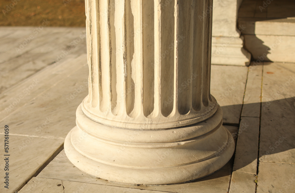 Greek columns and pillers that shows classical architectures and ...
