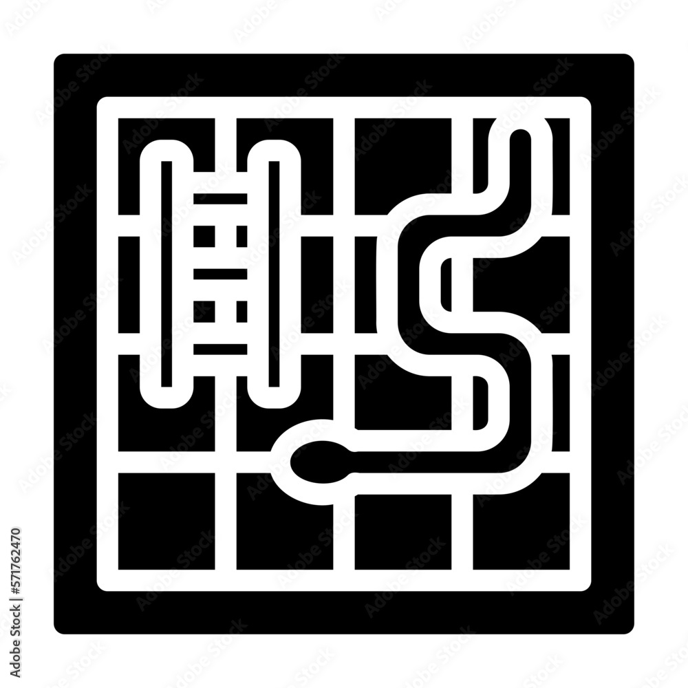 Snakes Icon Stock Vector | Adobe Stock