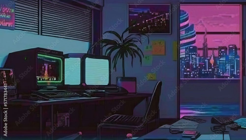 4K resolution or higher, Nostalgic feelings,kawaii lo-fi scene ...