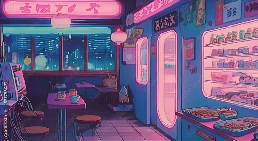 4K resolution or higher, Nostalgic feelings,kawaii lo-fi scene ...
