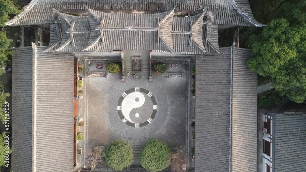 Tai Chi patterns in temples 素材庫影片 | Adobe Stock