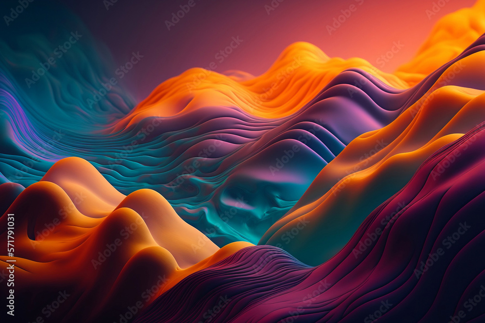 Experience the Beauty of AI-Generated Gradient Colors with Colorful ...