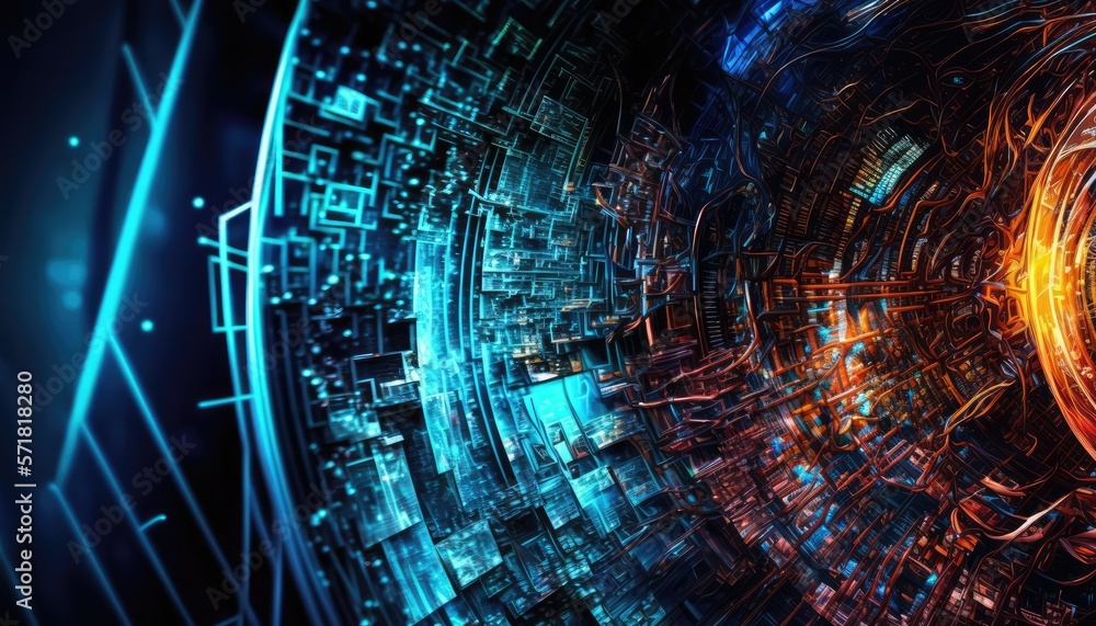 artificial intelligence, machine learning, deep data analysis. The ...