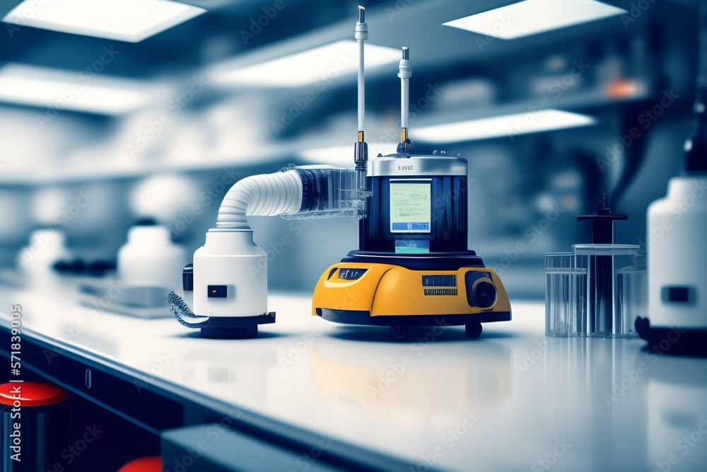 Robots working in lab realistic 8k ultra realistic - AI Stock ...