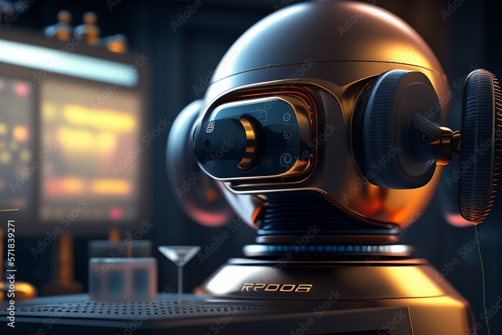 Robots working in lab realistic 8k ultra realistic - AI ilustração do ...