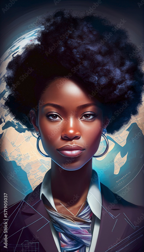 Young Afro-descendant female entrepreneur within a global structure of ...