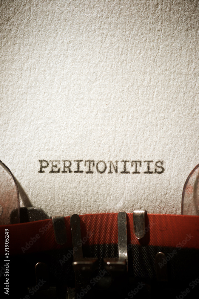 Peritonitis concept view Stock Photo | Adobe Stock