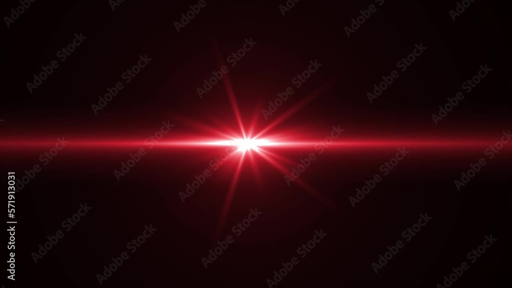 Optical Lens Flare, Optical Lens Flare Effect On Black Background ...
