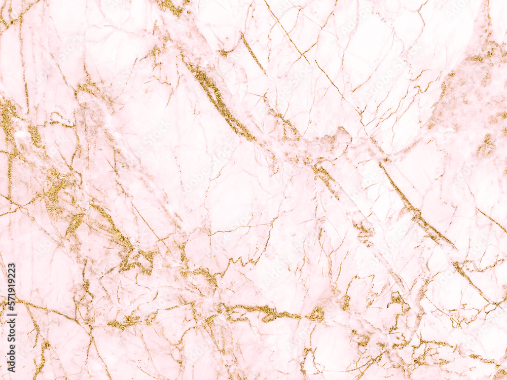 Pink gold marble background with the texture of natural marbling with ...