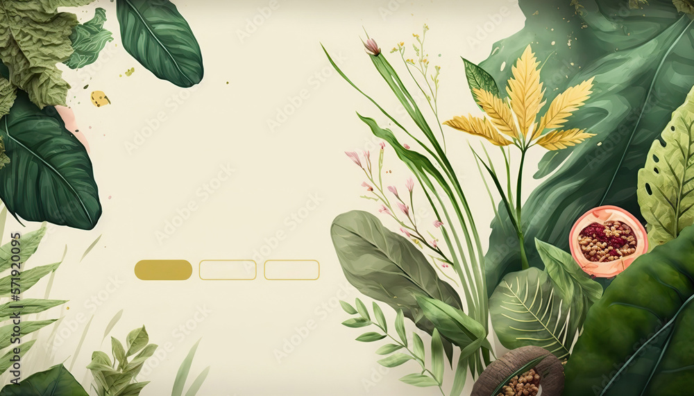 Healthy lifestyle web or landing page design template. Modern website ...