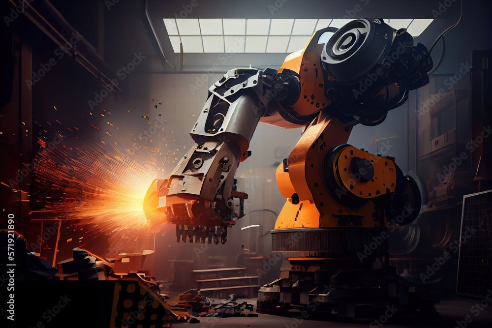 Autonomous robot. Use of robots and automation technology to replace ...