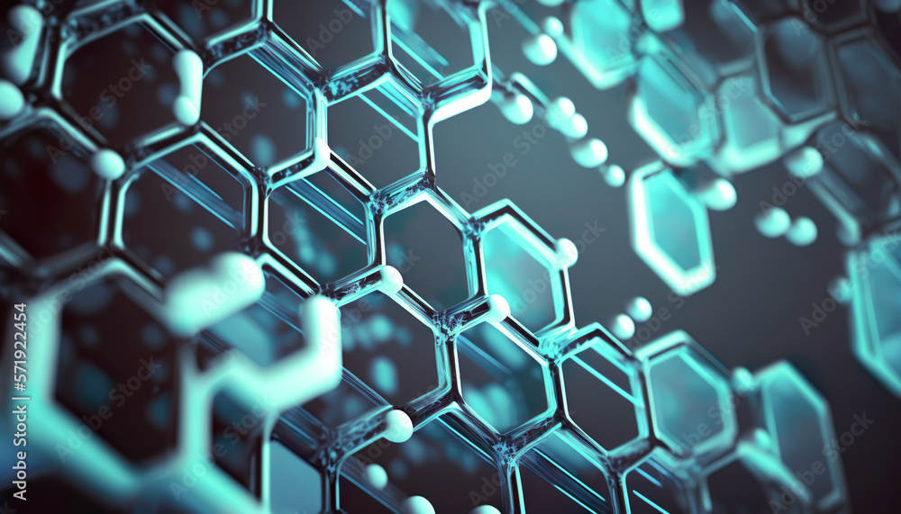 Structure of molecule splitting,atomic,cell dna science chemical for ...