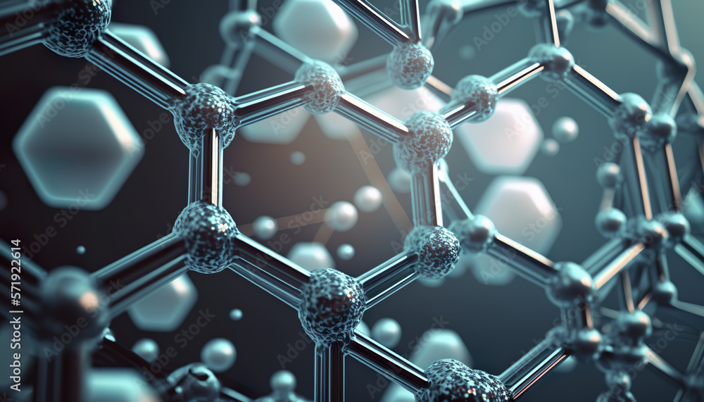 Structure of molecule splitting,atomic,cell dna science chemical for ...