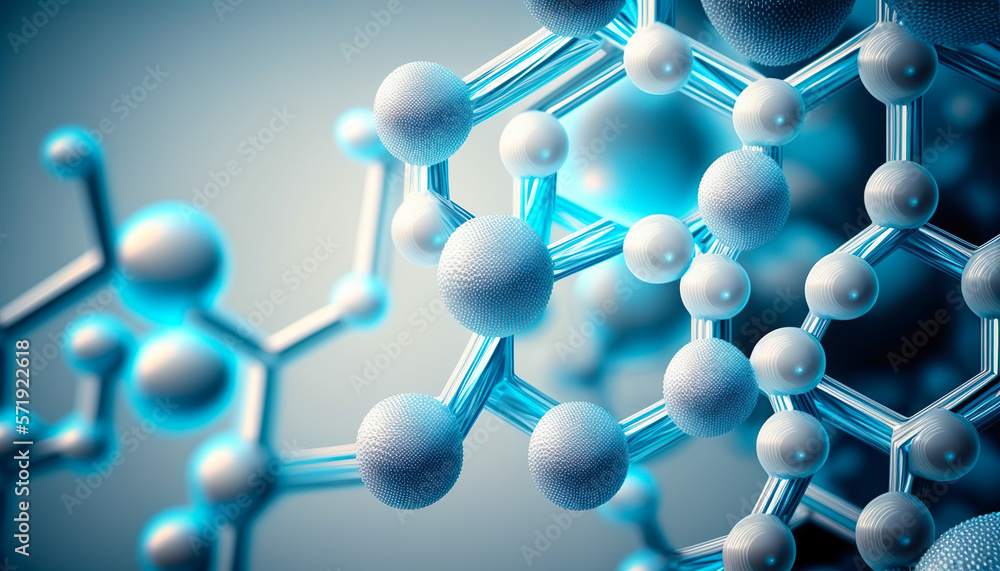 Structure of molecule splitting,atomic,cell dna science chemical for ...