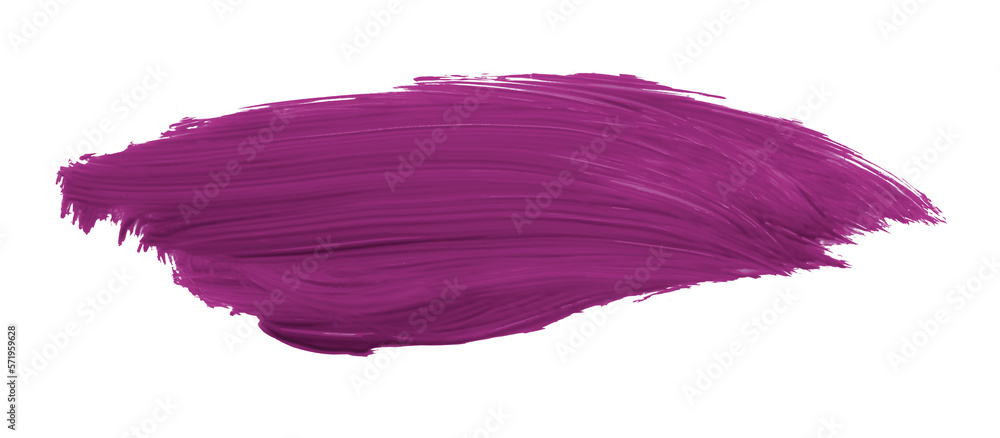 dark purple paintbrush isolated on transparent background purple brush ...