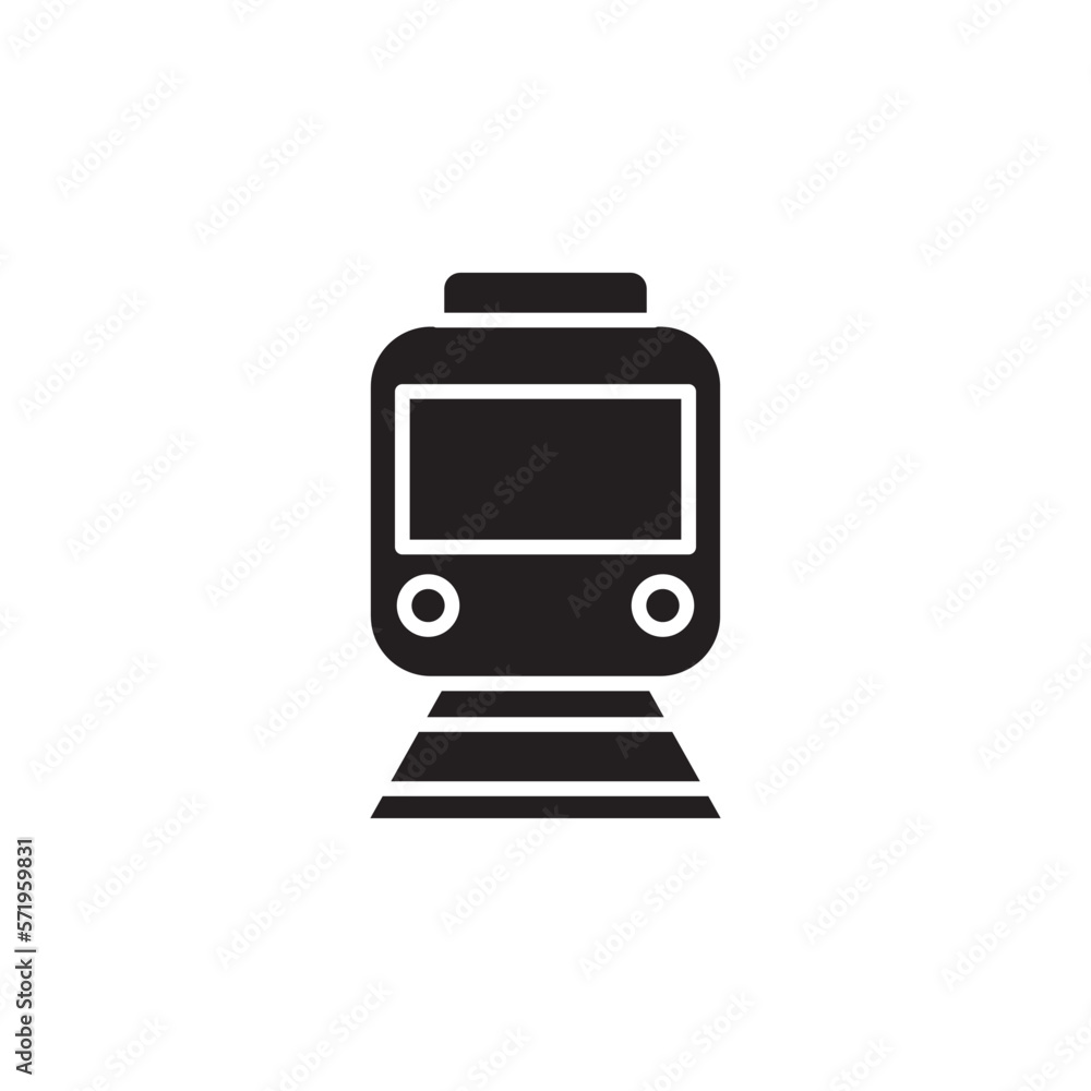 train icon Vector for Website, UI Essential, Symbol, Presentation Stock ...