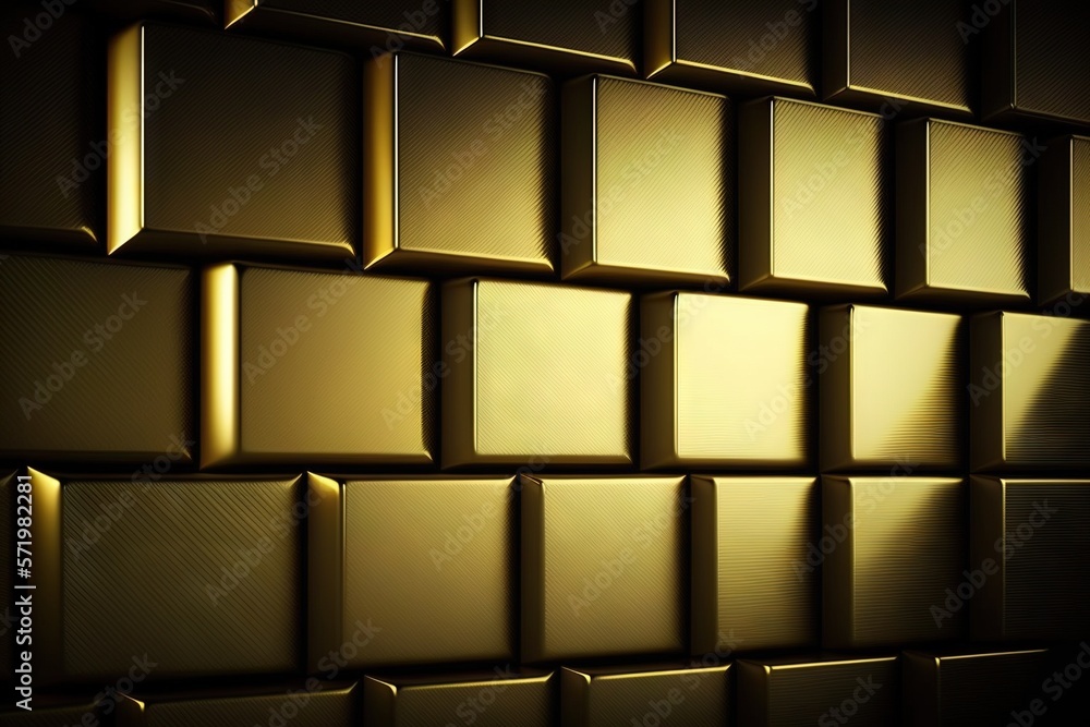 Gold Bars Background Wallpaper