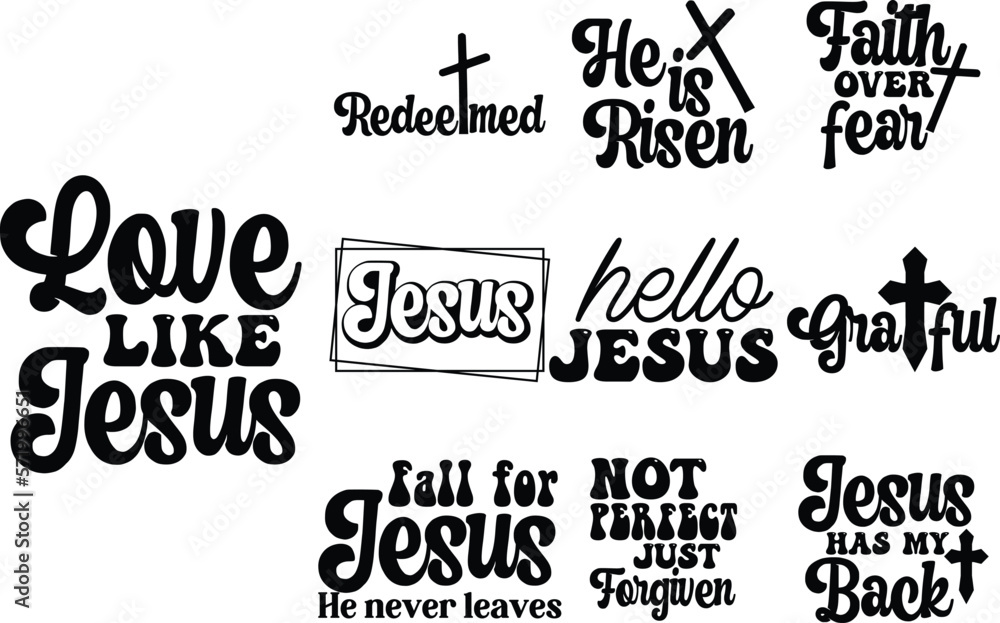 Christian Retro Easter Jesus SVG Bundle, Christian Bundle SVG ...