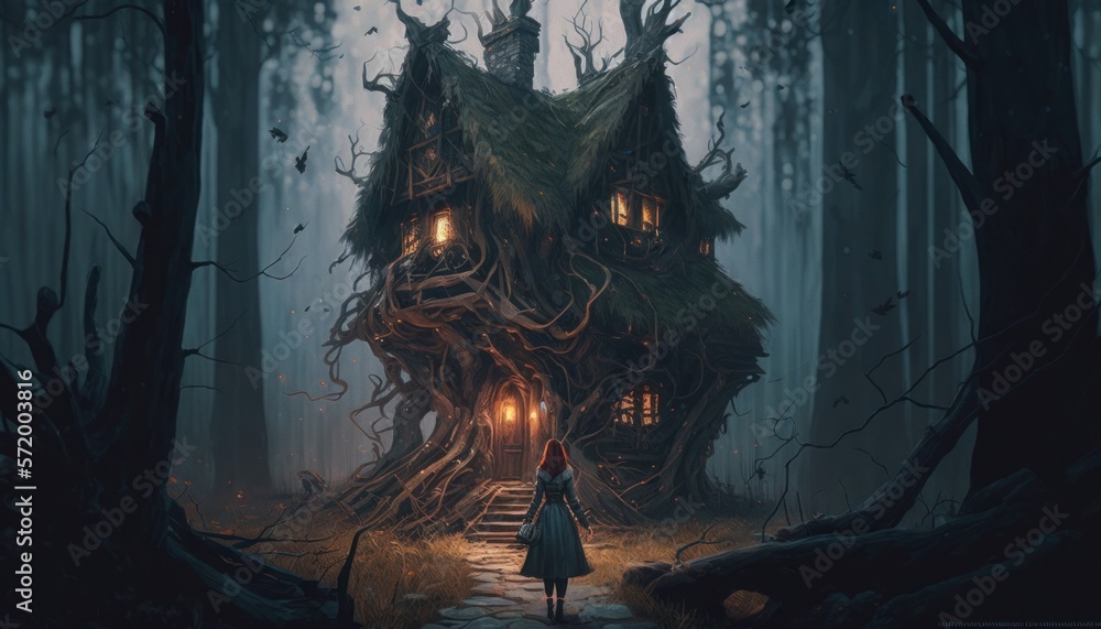 Baba Yaga, the wicked witch of the forest, was feared by all who lived ...