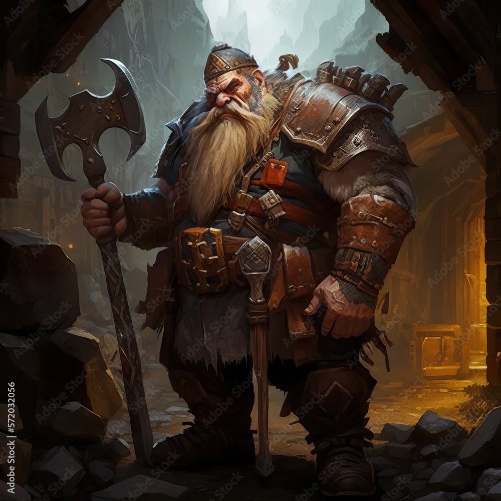 The artwork portrays a highly detailed illustration of a Warcraft ...