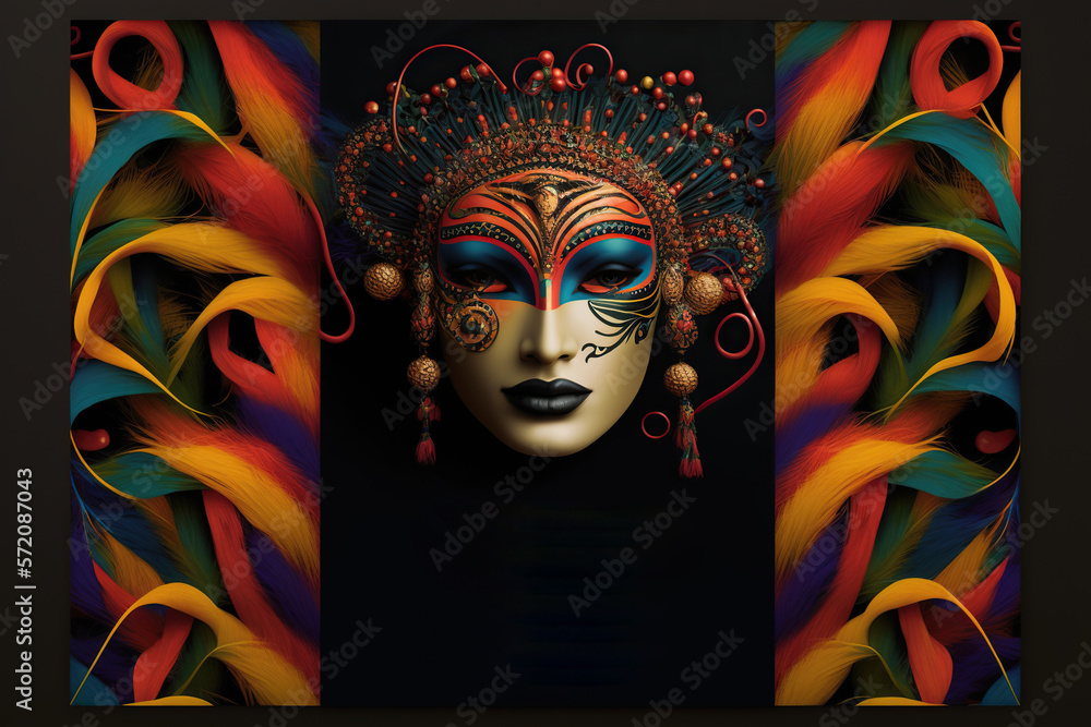 Carnaval 2023, concept of Festival and Celebration, created with ...