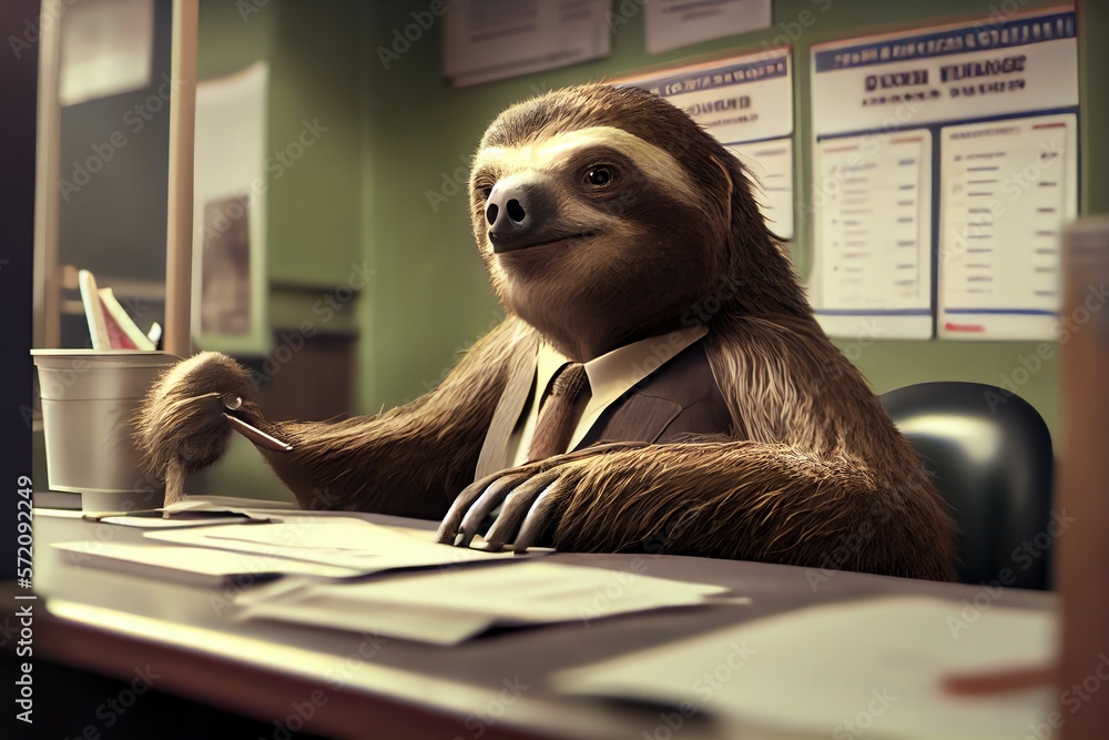 Sloth In Suit